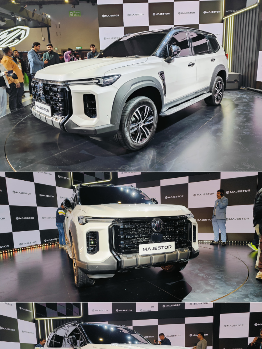 MG Gloster Renamed Majestor, Makes Debut At Auto Expo 2025: 5 HD Images ...