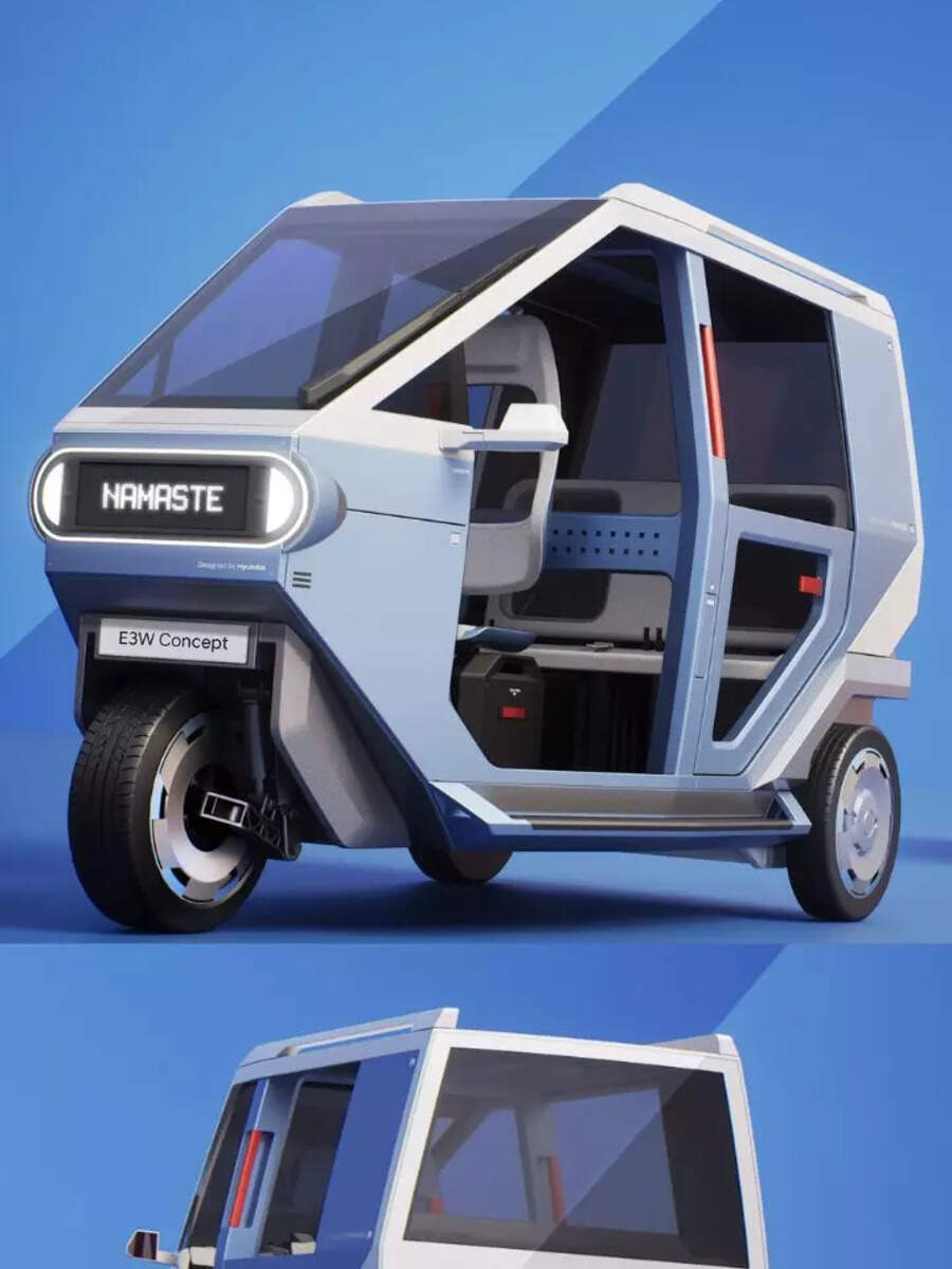 Hyundai And TVS Collaboration Result Out At Auto Expo 2025 Unveils E3W ...