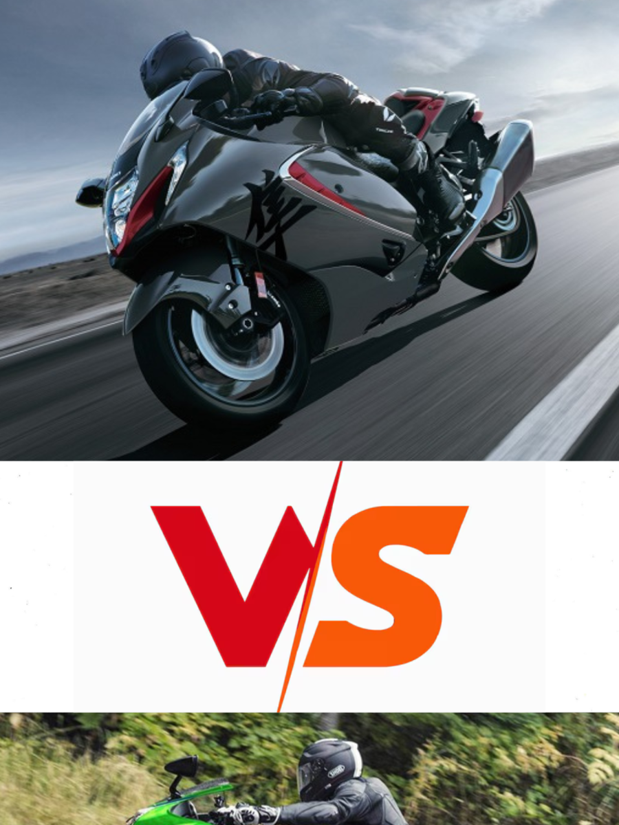 Hayabusa vs Ninja ZX14R: Top Speed, Power, Acceleration Compared ...