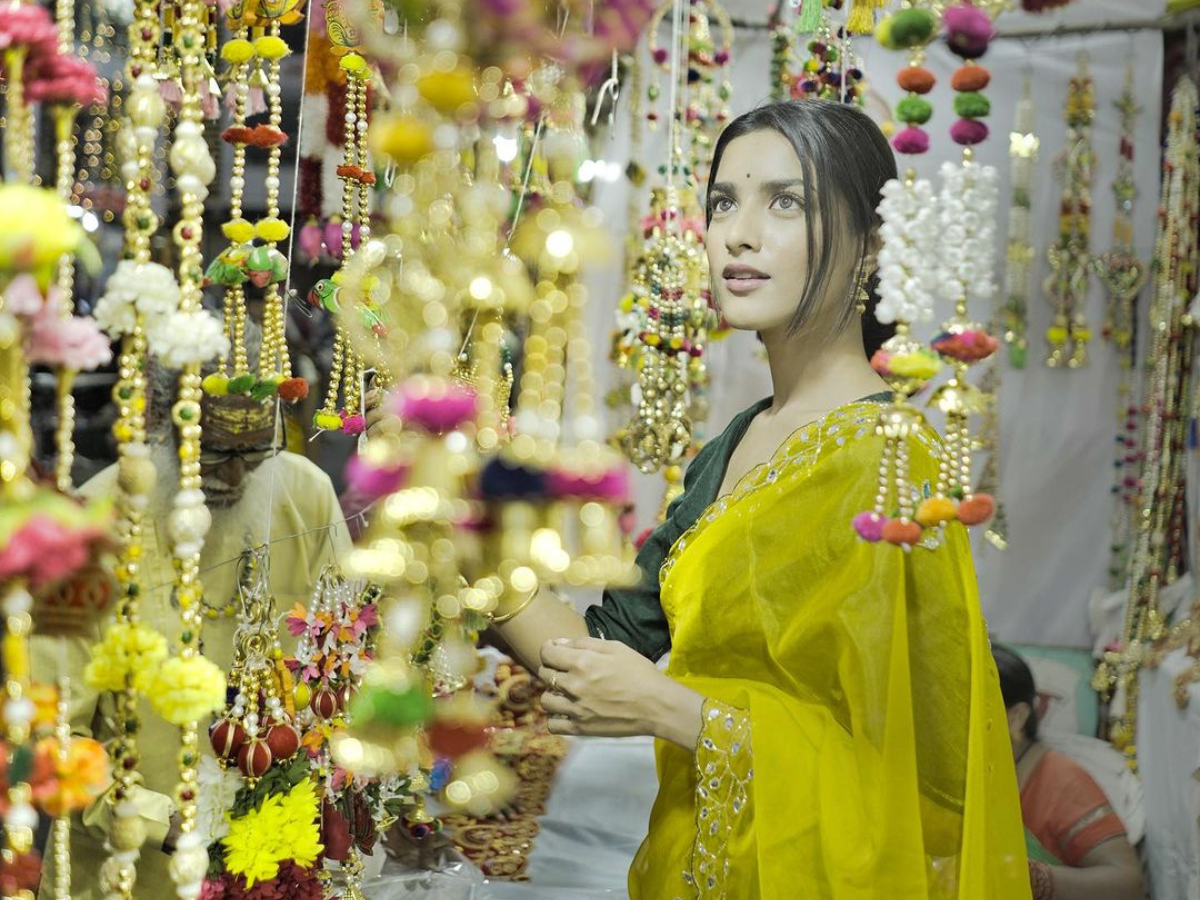Nikita Porwal reveals the vibrant spirit of Diwali through breathtaking ...