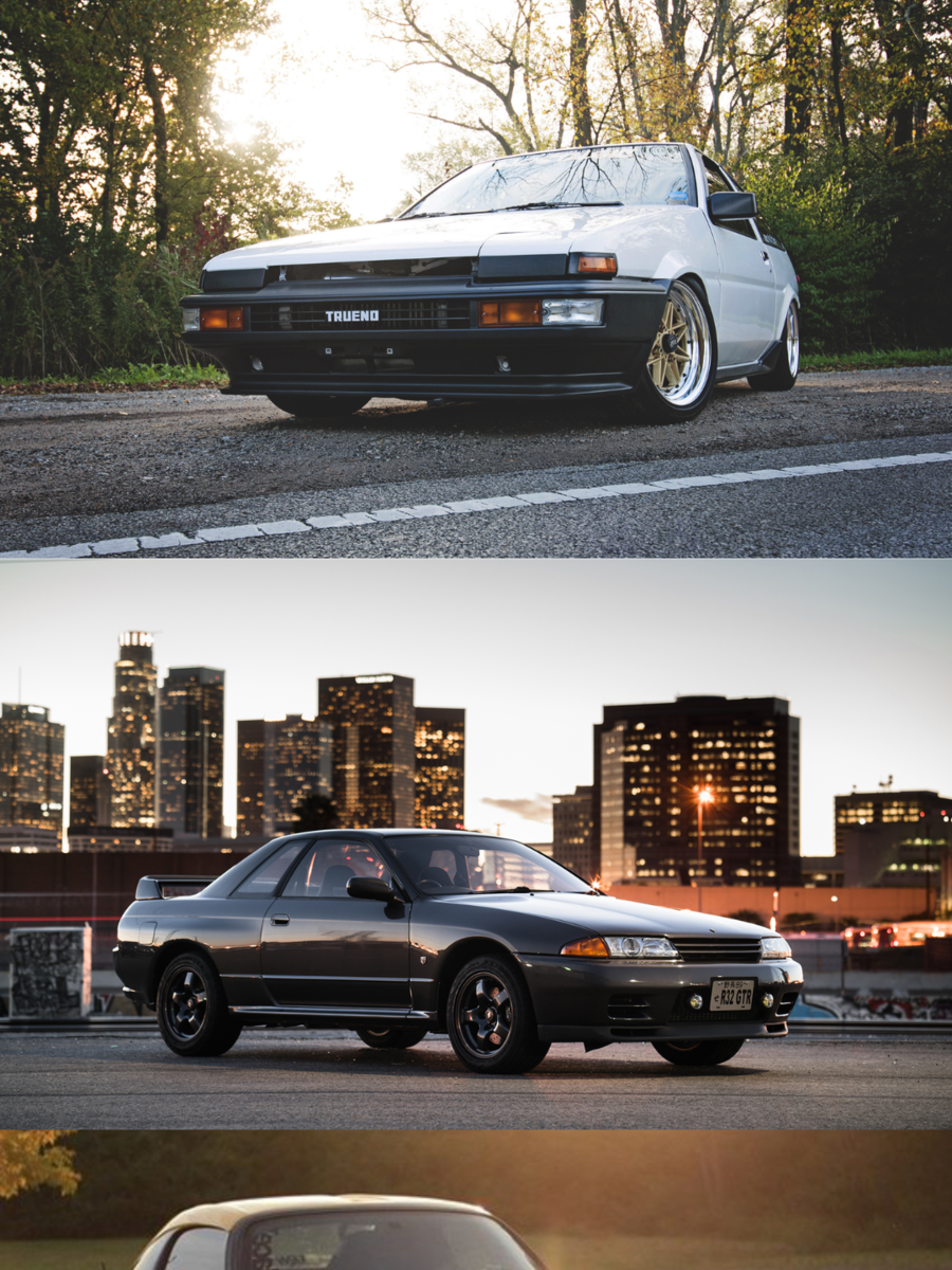 5 Iconic Cars From Japanese Anime Initial D: Toyota Corolla AE86 ...