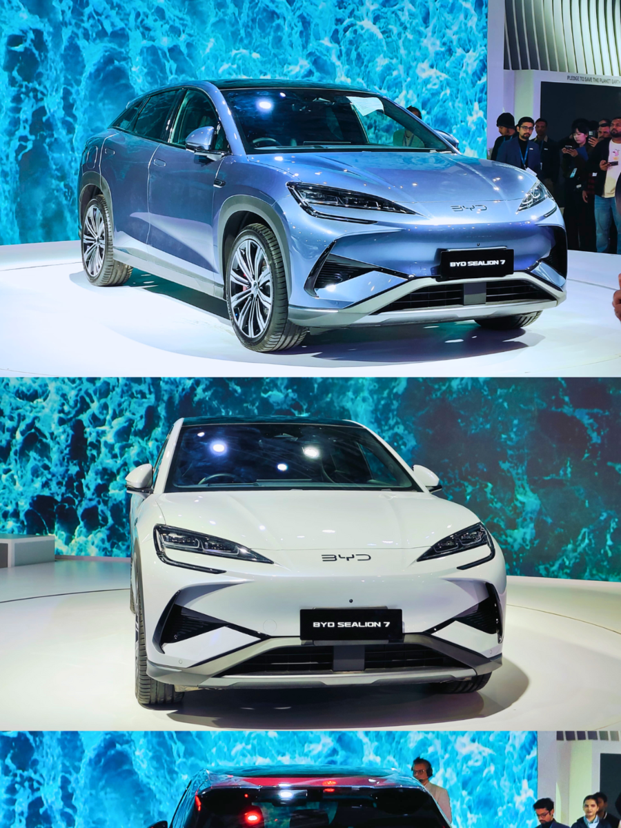 BYD Sealion 7 EV Makes India Debut At Auto Expo 2025, Powertrain ...