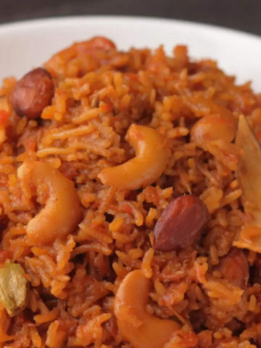 Gujarati Favourite Gajar Gud Wale Chawal With Seasonal Red Carrots And ...
