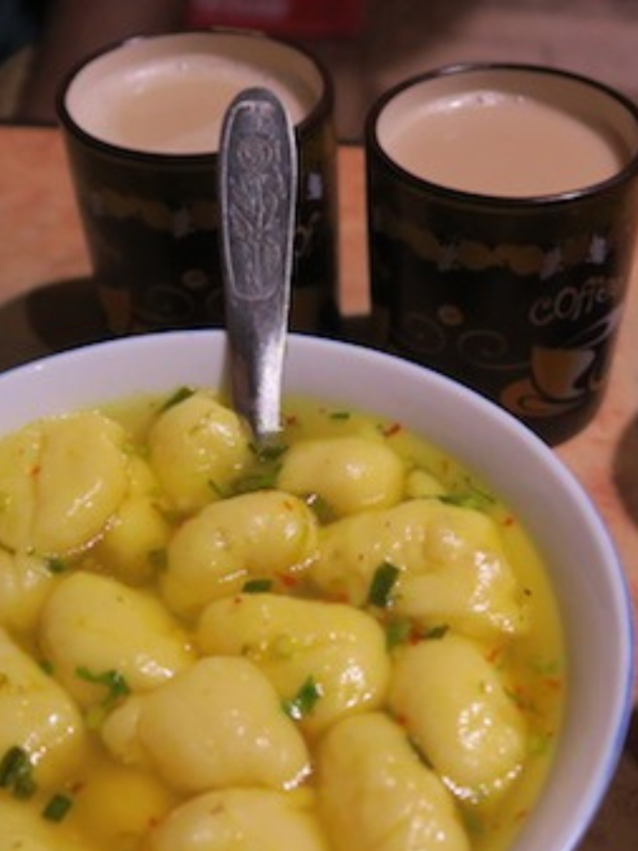 Nepali Rildok For Winter, A Comforting Potato Dumplings Soup From The ...