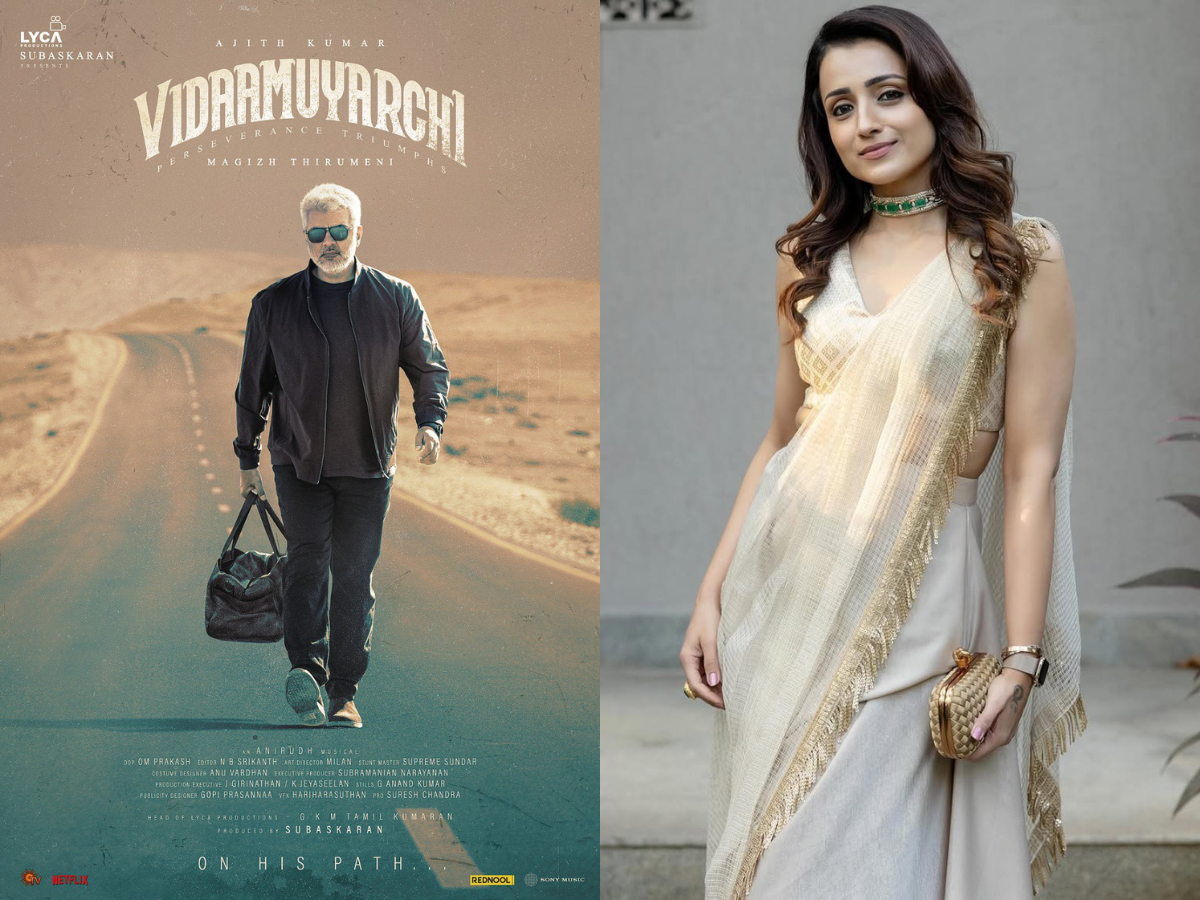 Ajith Kumar and Trisha Krishnan's thriller 'Vidaamuyarchi' set to stream on Netflix after ...