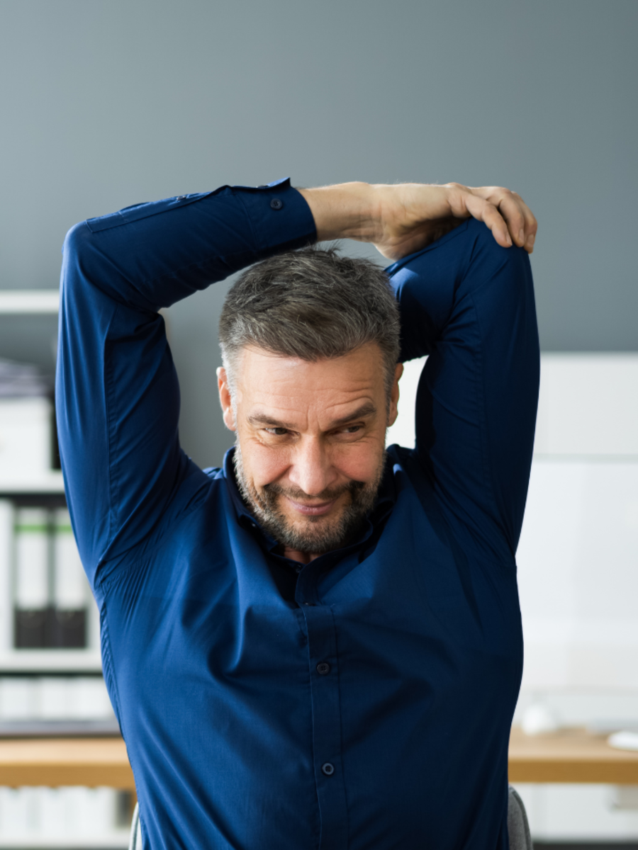 10 Desk Exercises To Keep You Active | Health and Me