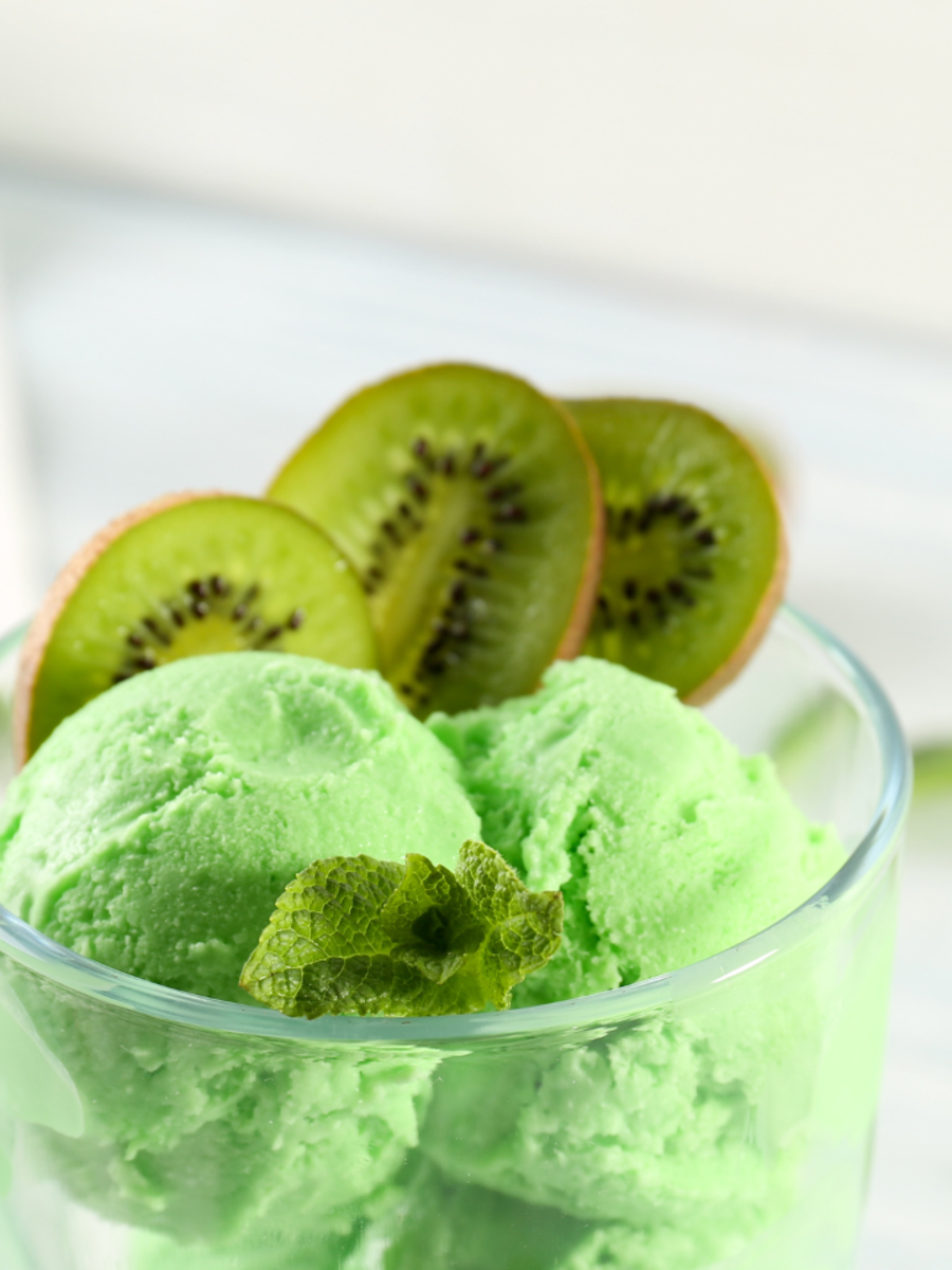 Celebrity MasterChef Inspired Refreshing Kiwi Ice Cream For Summer Days ...