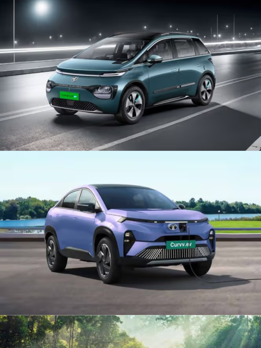 5 Budget Electric Cars With Over 300 Km Of Range, MG Windsor EV, Tata ...