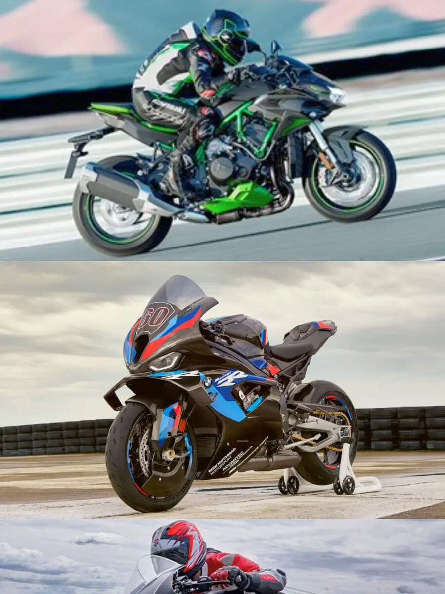 5 1000cc Bikes With Highest Mileage, Kawasaki Z H2, BMW M 1000 RR, Ducati Panigale V2, BMW S ...
