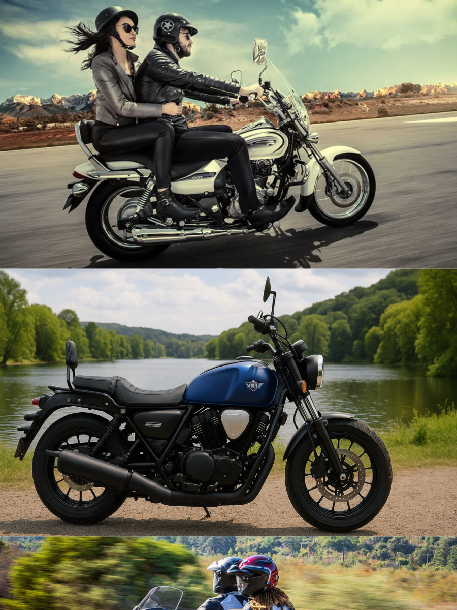 5 Cruiser Bikes In India With Fantastic Pillion Seat Support And ...