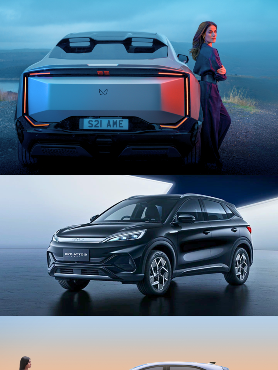 5 New Age Electric Cars That Are Priced Less Than BYD Atto 3: Mahindra XEV 9e , Mahindra BE 6 ...