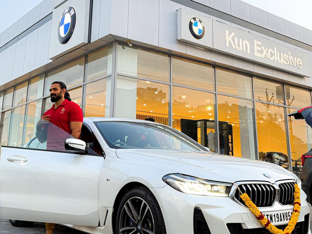Bharat Raj adds BMW to his list of prized possessions