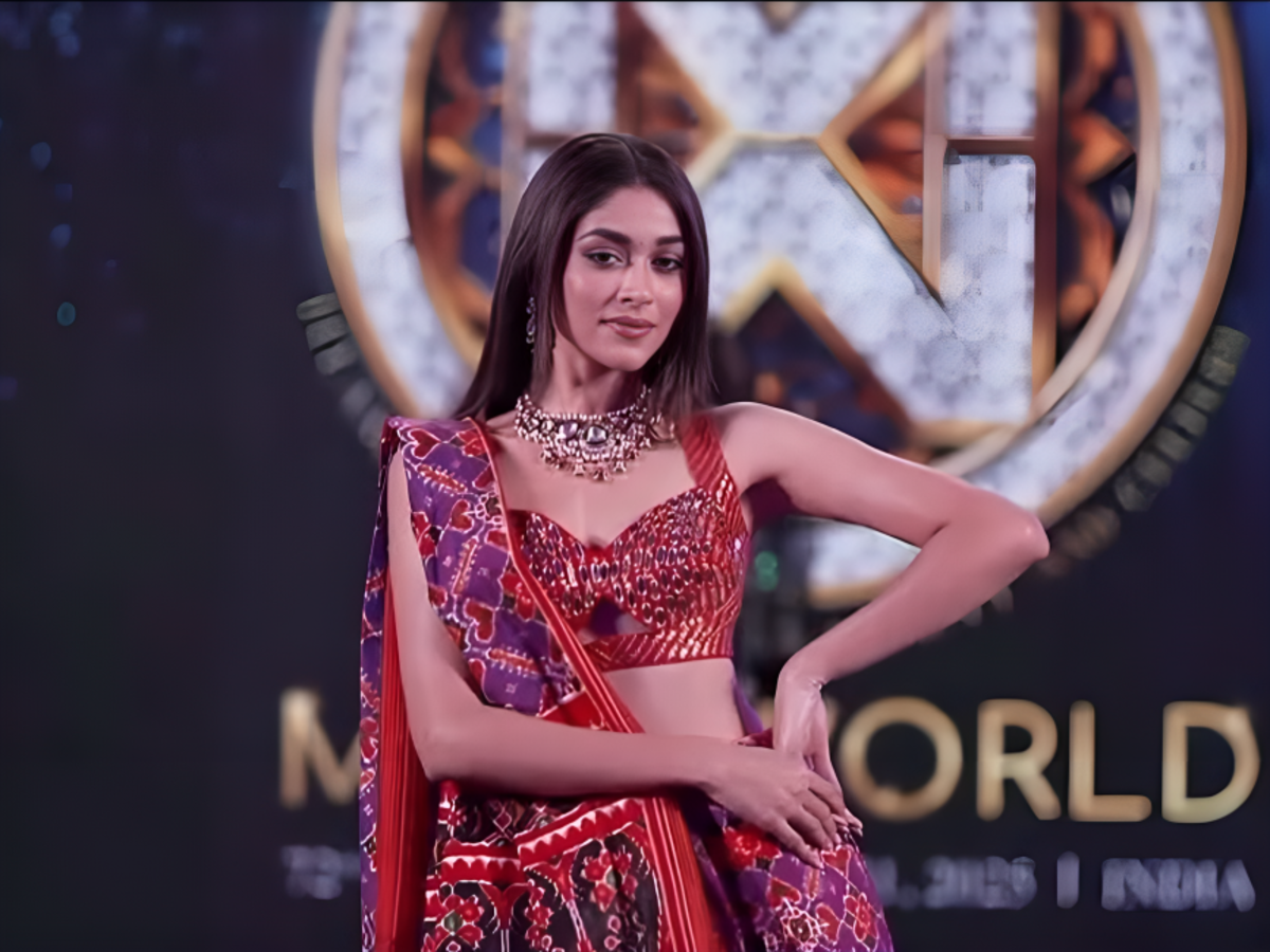 Nandini Gupta Shines Bright at the 72nd Miss World Top Model Event in ...