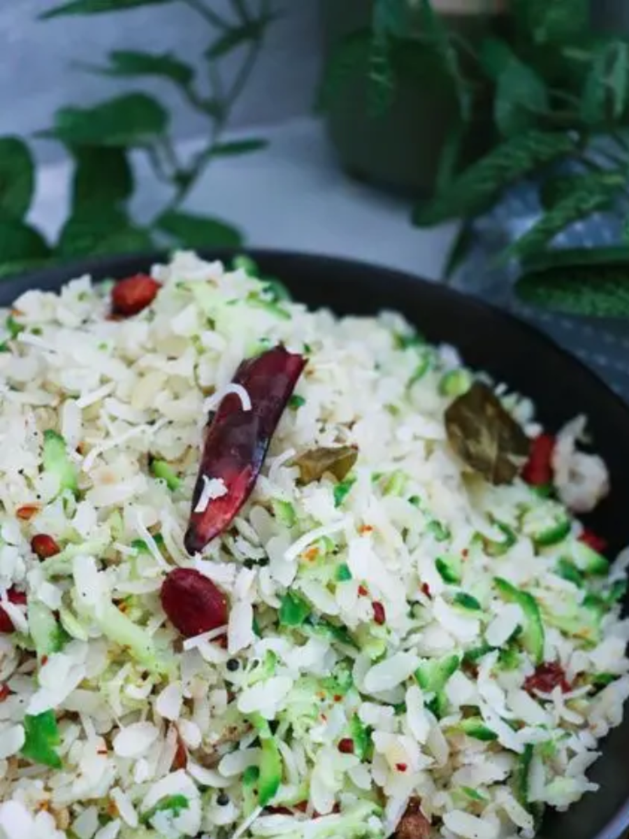 South Indian Style Southekayi Avalakki, A Cucumber-Based Poha For Lazy ...