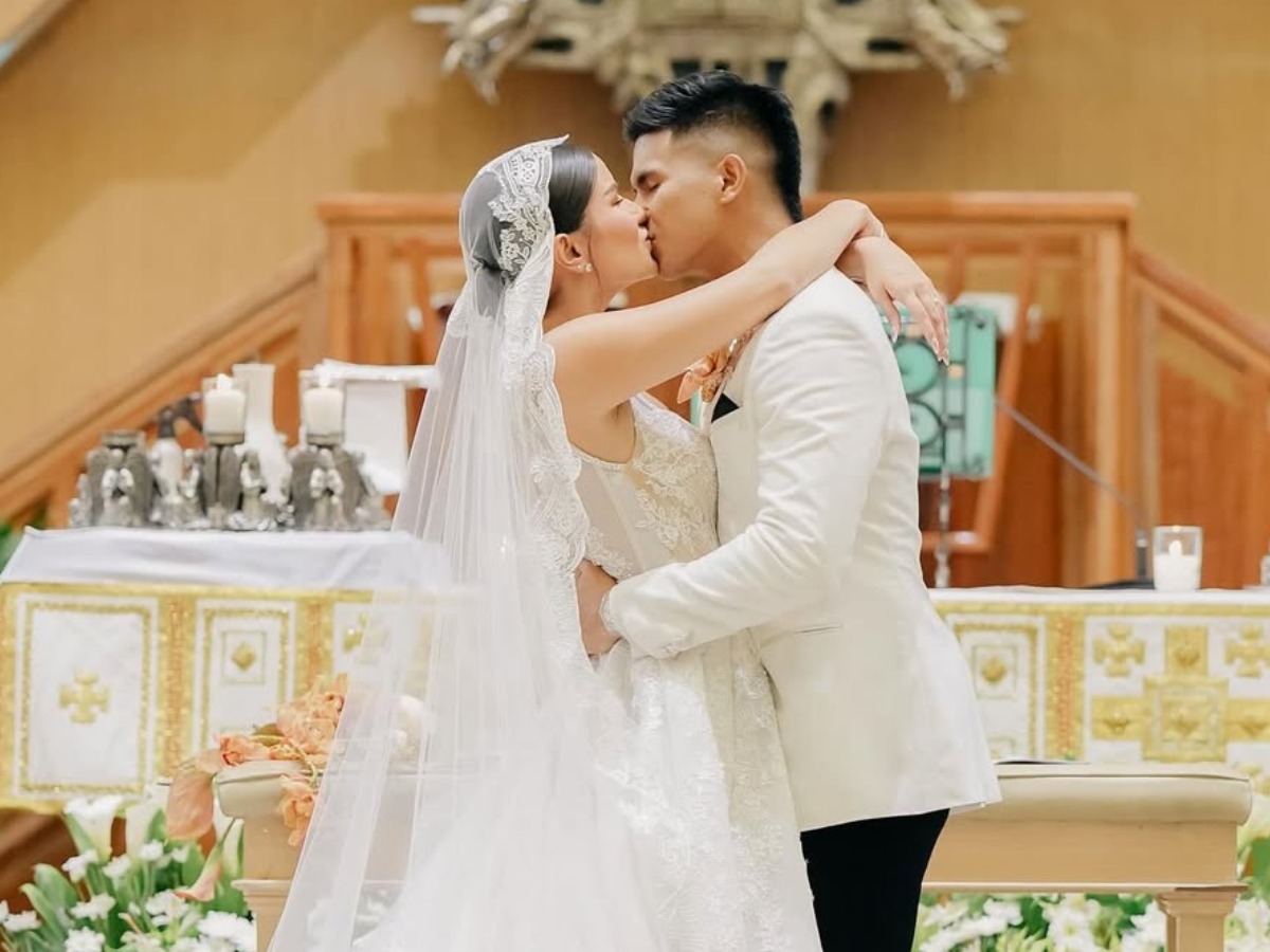 Kiefer Ravena and Diana Mackey Seal Their Fairytale by Getting Married