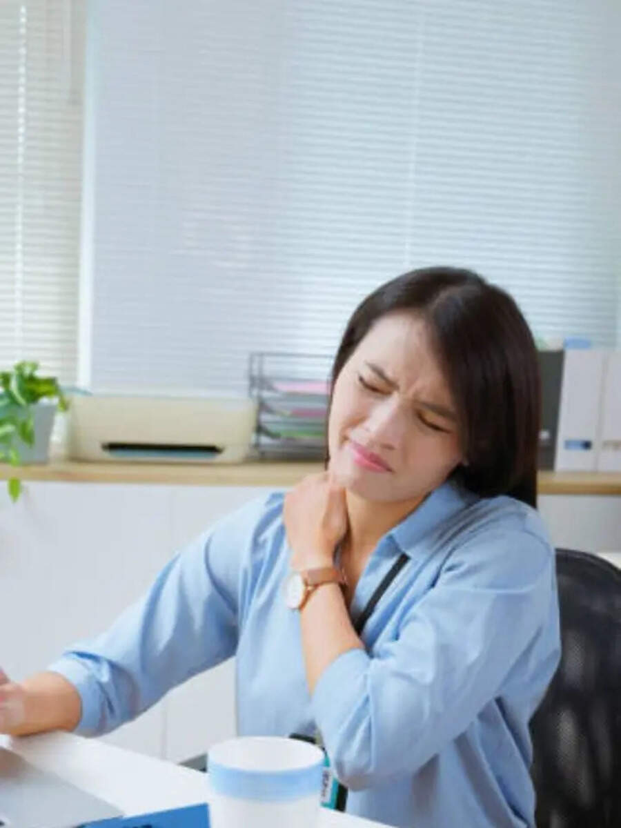 Hunched Over a Laptop the Whole Day? 9 Easy Exercises To Ease Off Stiff ...