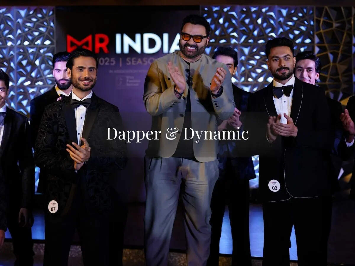Dapper & Dynamic: Mr India 2025 Finalists Bring Fashion to Life in Round 2