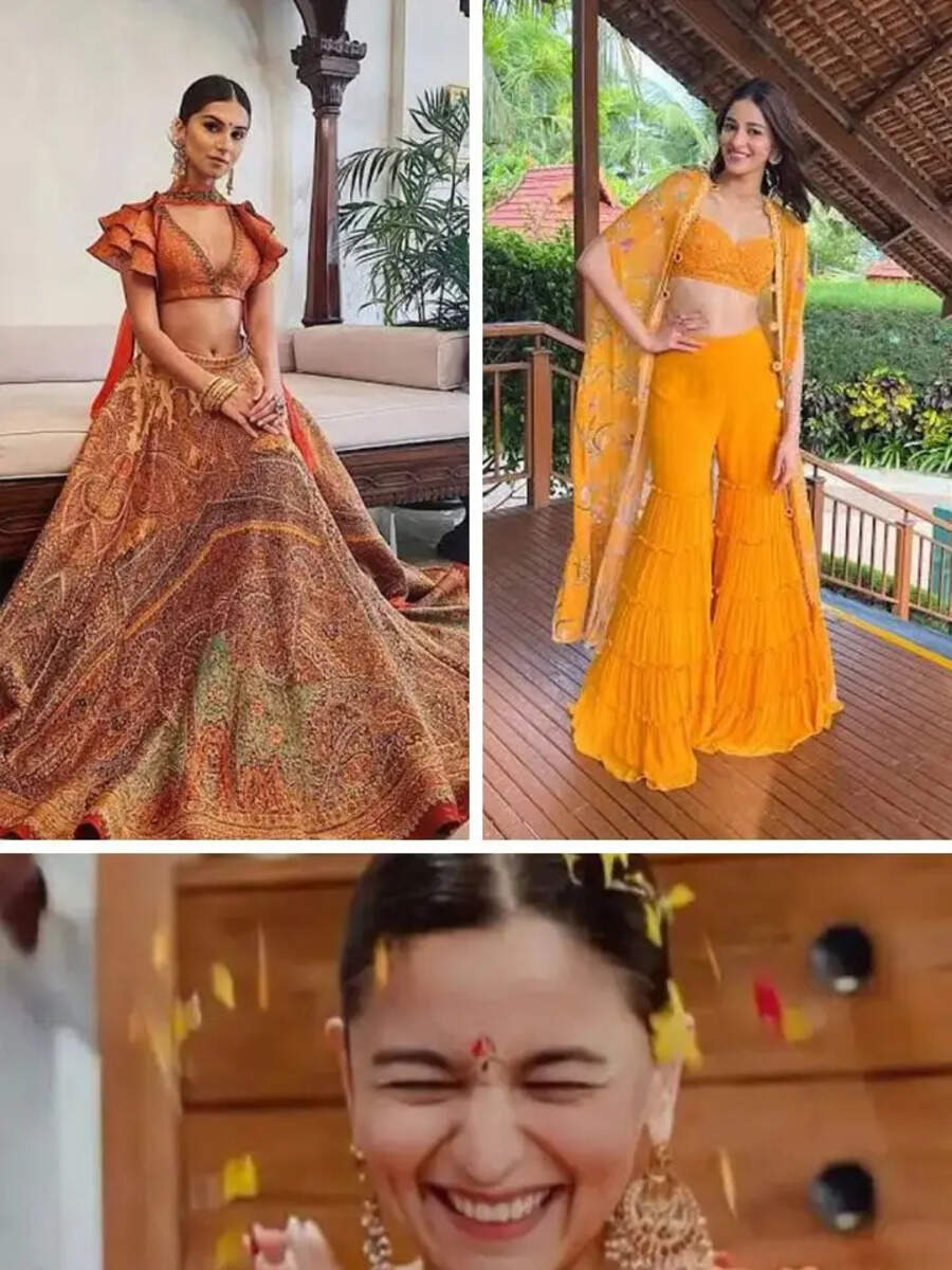 Navratri Day 7: Celeb-Inspired Orange Looks To Make You Navratri-Ready ...