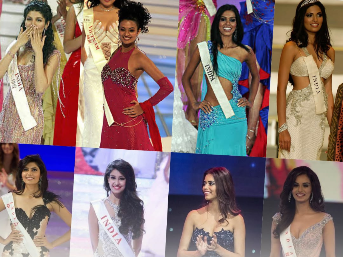 9 Iconic gowns at Miss World Stage Worn By Femina Miss India Queens
