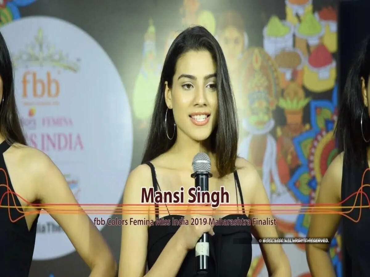 Mansi Singh's introduction at Miss India 2019 Maharashtra auditions
