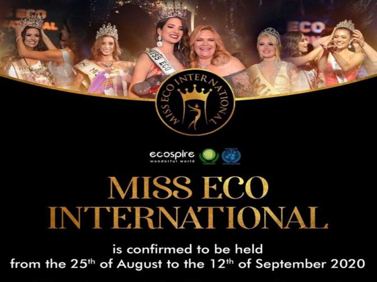 Miss Eco International 2020 coronation postponed