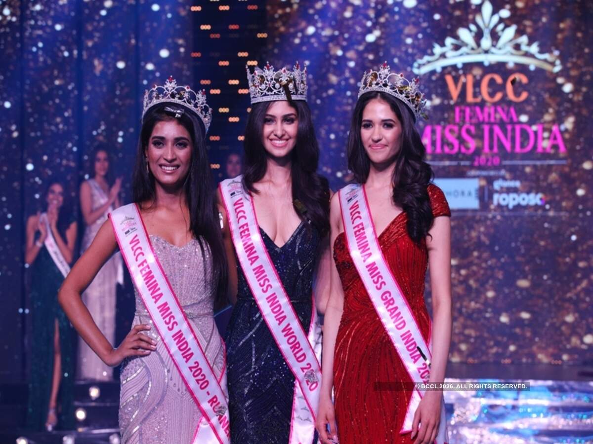 #Exclusive Crowning Moments: Telangana's Manasa Varanasi crowned VLCC ...