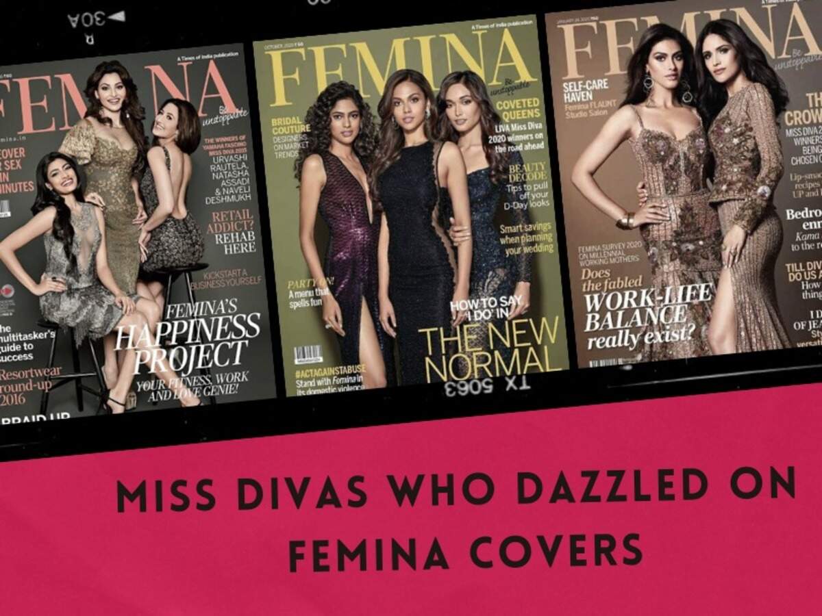 Miss Divas who dazzled on FEMINA covers