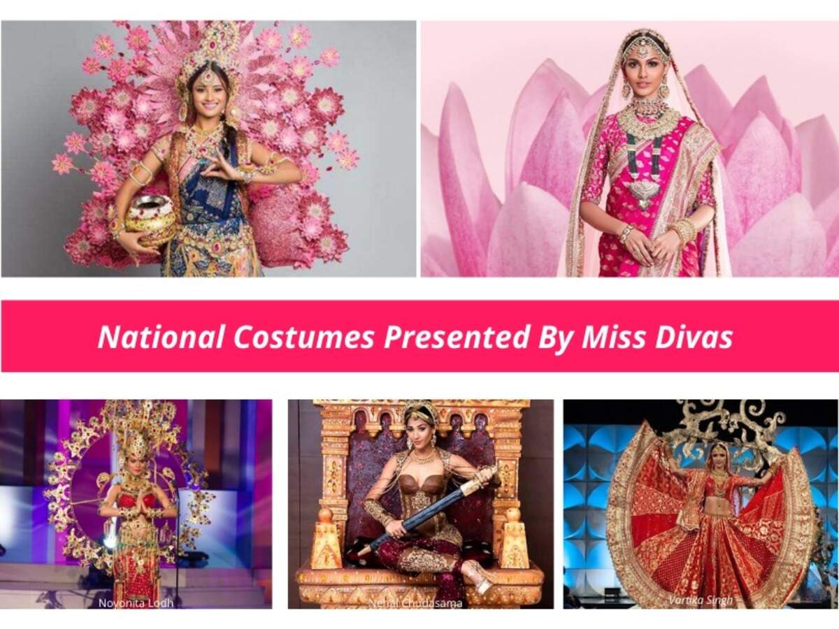 Take a peek at the exquisite costumes depicting India at Miss Universe