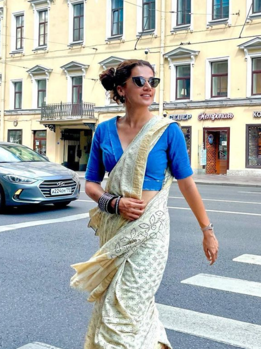 Taapsee Pannu hairstyle ideas to style curly hair | Zoom TV