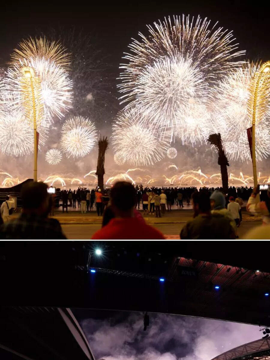 Fireworks, cheers & hope-Qatar World Cup commemoration | Times Now