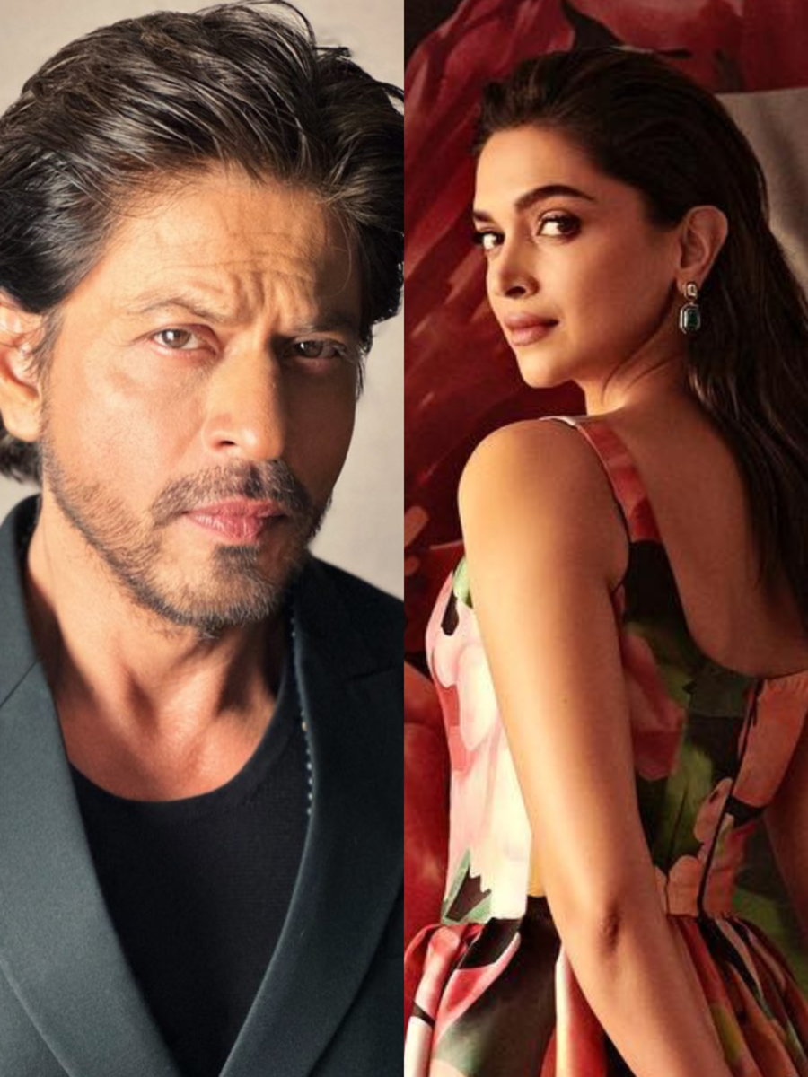 Shah Rukh Khan in dapper suit, Deepika Padukone in floral dress gear up to meet Pathaan fans ...