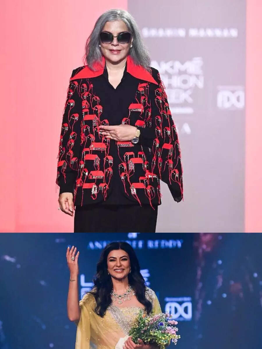 Lakme Fashion Week 2023: Zeenat Aman, Sushmita Sen, Malika Arora and ...